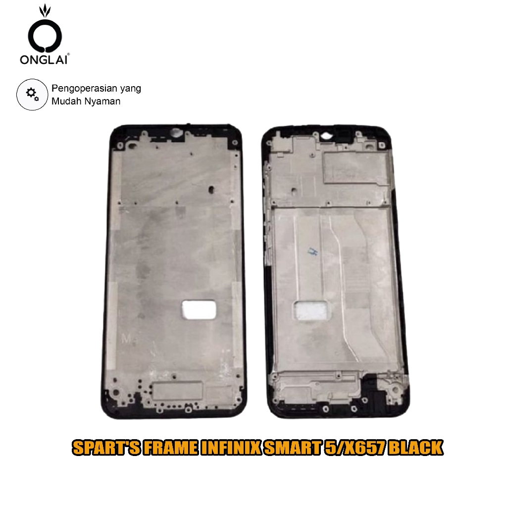 Jual Frame HP Infinix Smart 5/X657 Black Sparepart Spart's Frame Hitam ...