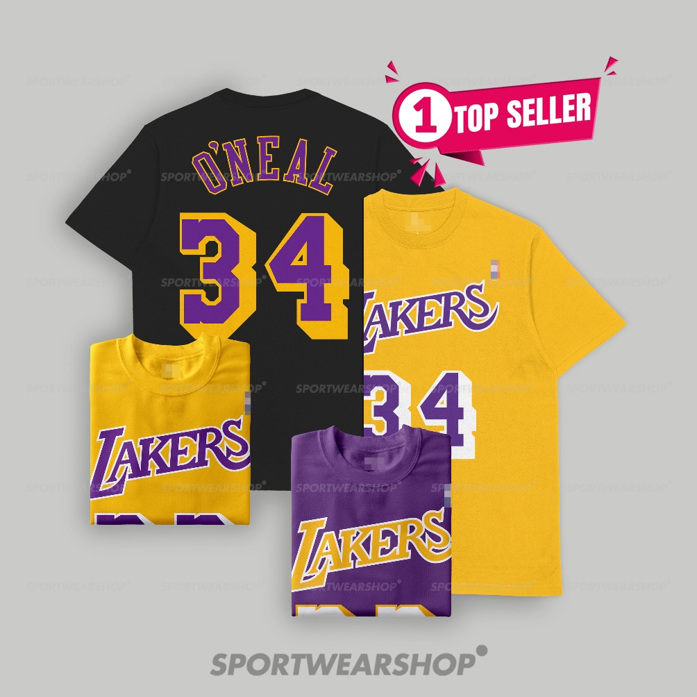 Jual KODE A43A Tshirt Baju kaos Basket NBA Classic Player Edition LA ...