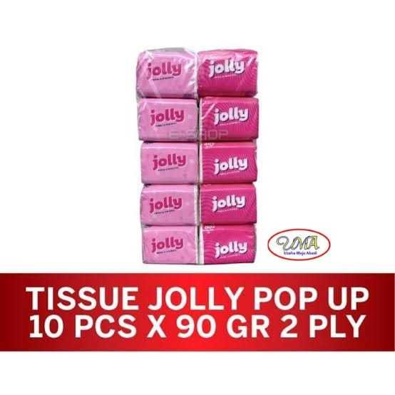 Jual Tissue Jolly Pop Up 200 sheet (1 pack isi 10 pcs) | Shopee Indonesia