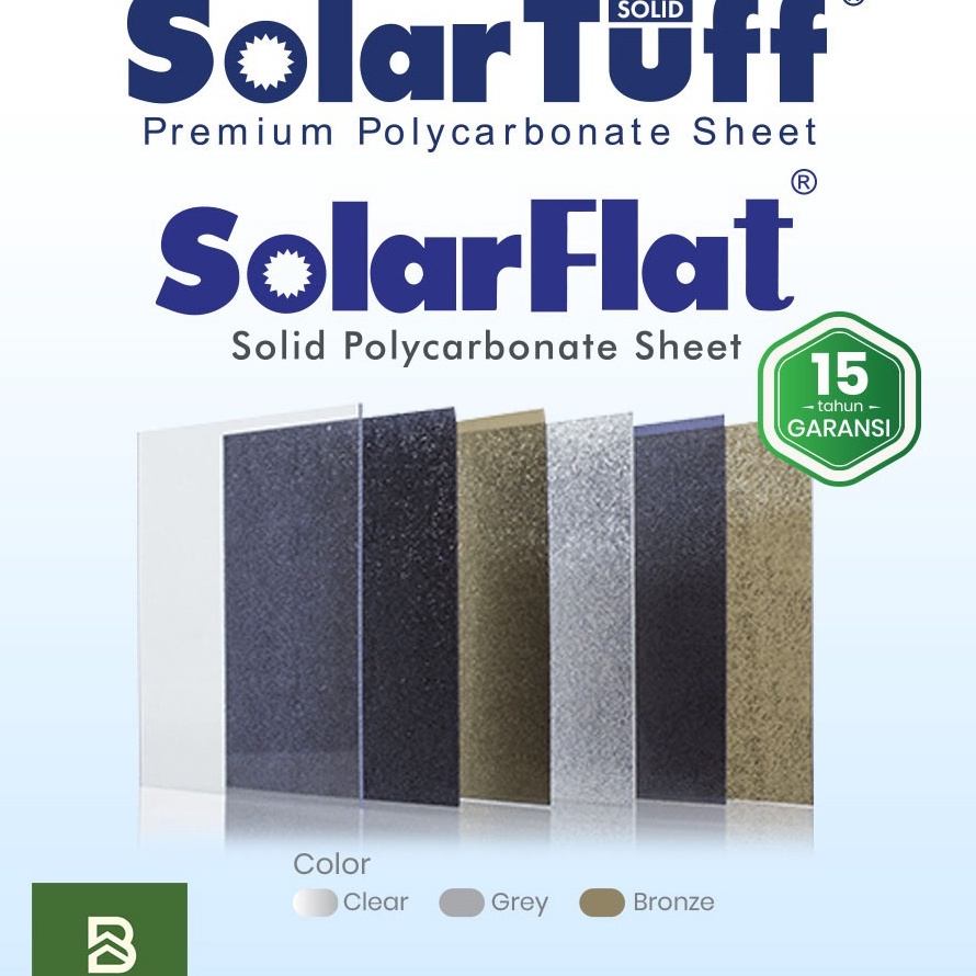 Jual PROMO SALE SolarFlat 12mm Per 1 Meter Solar Flat Solartuff Solid ...