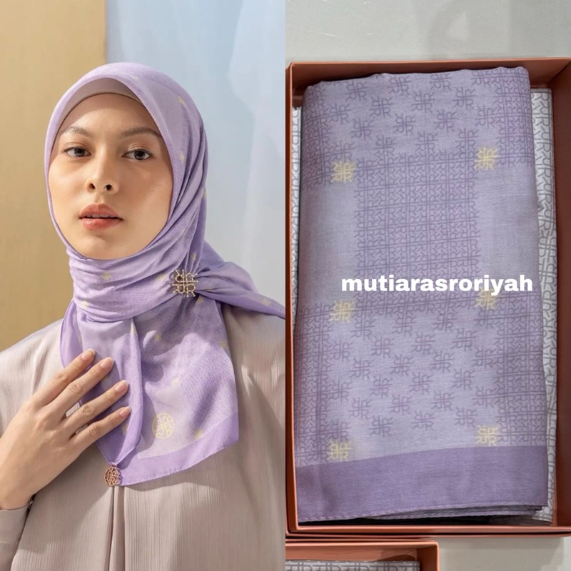 Jual READY STOCK Ria Miranda Scarf Monogram 05 Riamiranda Jilbab ...