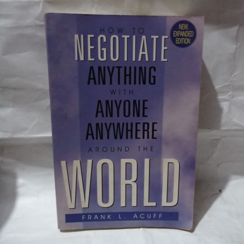 Jual BUKU HOW TO ANYTHING WITH ANYONE ANYWHERE AROUND THE WORLD FRANK ...