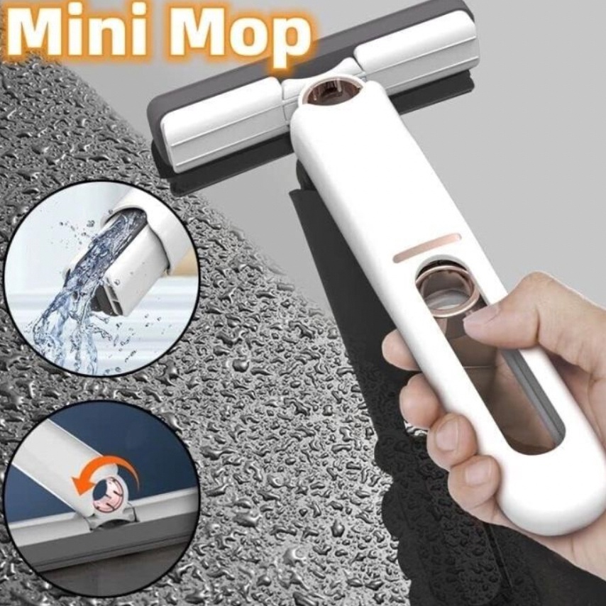 Jual Real produk Alat Pel Lipat MINI Mop Portable Alat Pembersih ...