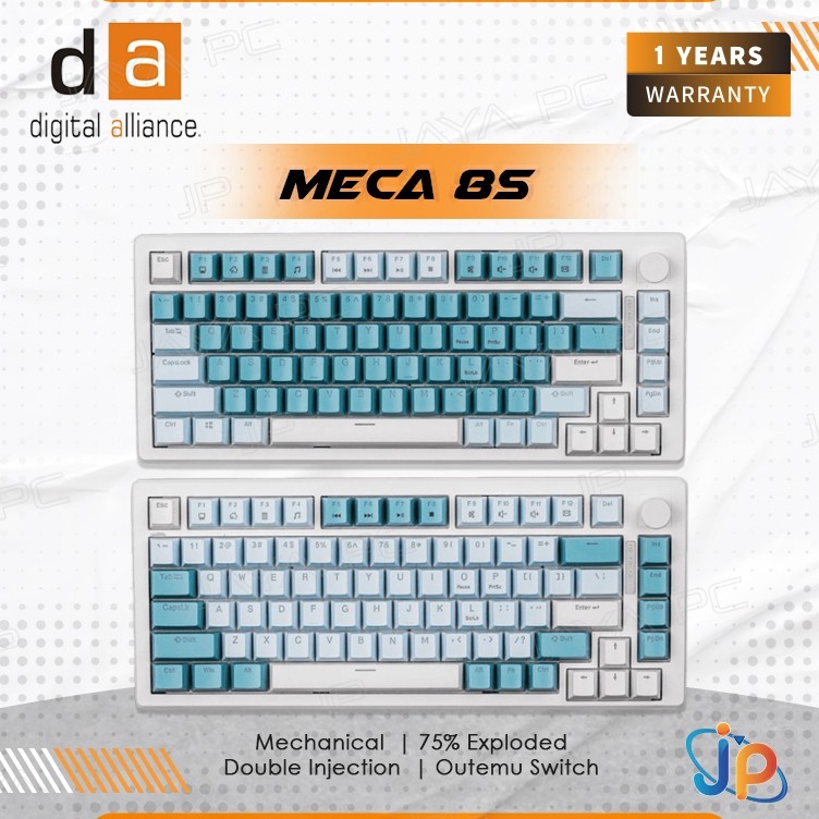 Jual Praktis Keyboard Gaming Mechanical Digital Alliance Meca 8S 75 ...