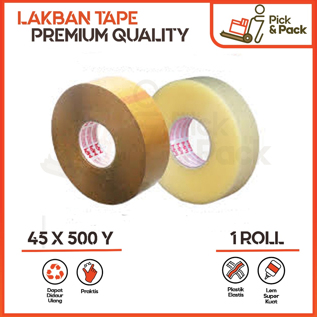 Jual LAKBAN 45X500Y / LAKBAN SEVEN STAR 45X500Y / SEVEN STAR LAKBAN 45 ...
