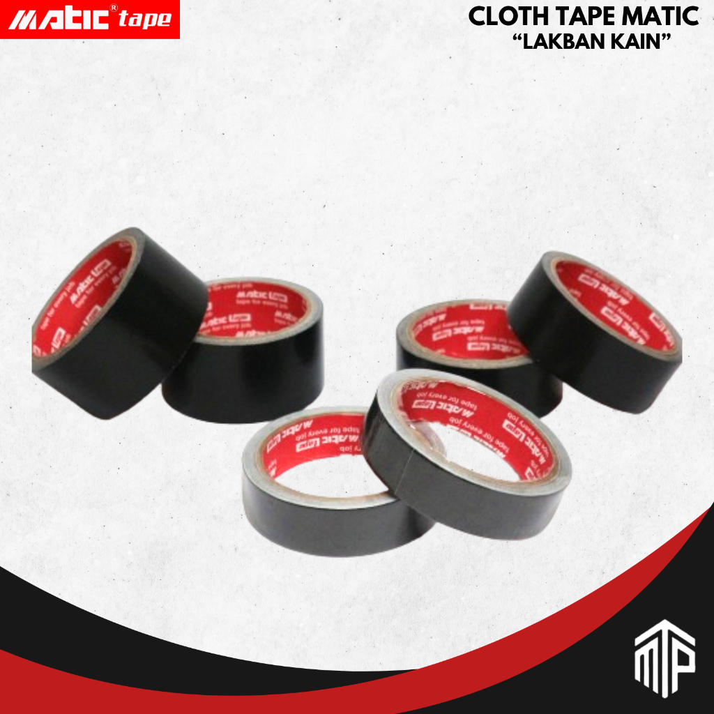 Jual CLOTH TAPE LAKBAN KAIN untuk JILID HITAM MERAH KUNING ABU HIJAU ...