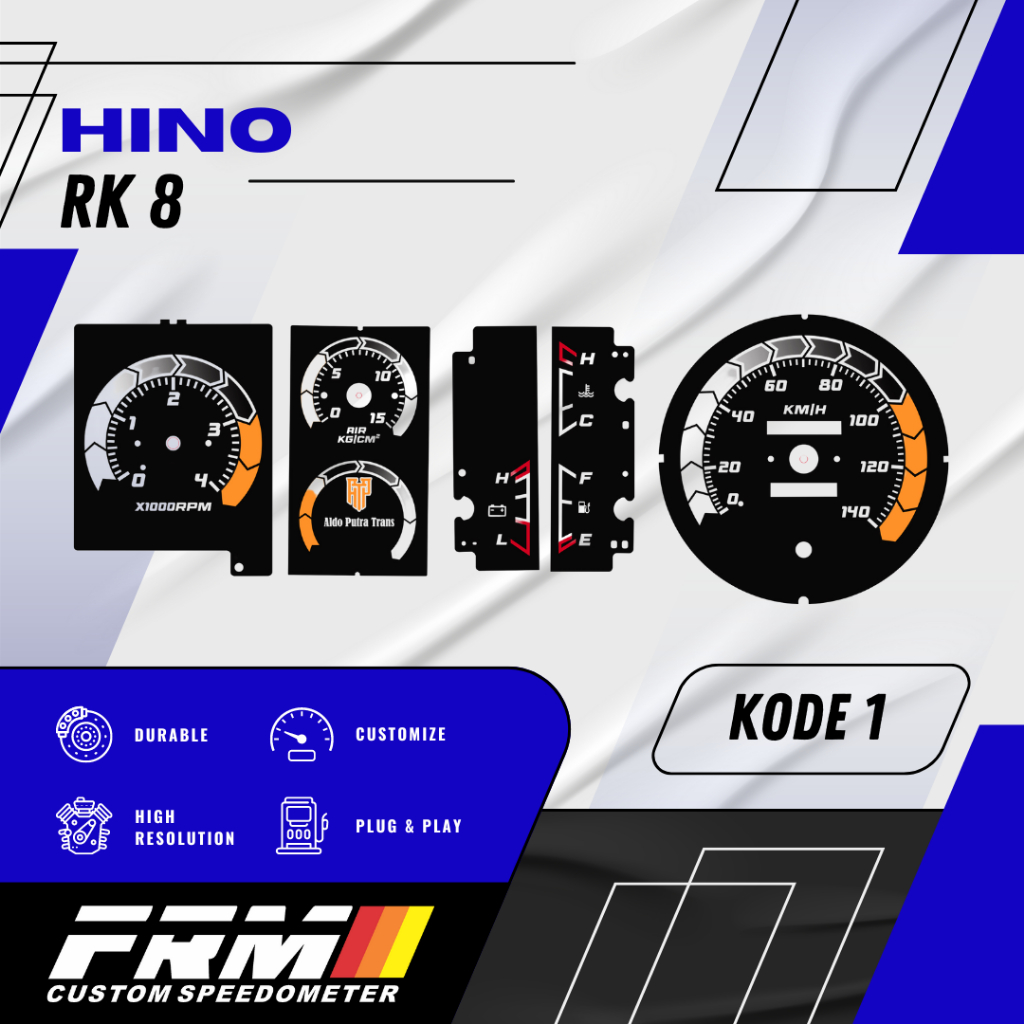 Jual Panel speedometer Bus Hino RK 8 | Shopee Indonesia