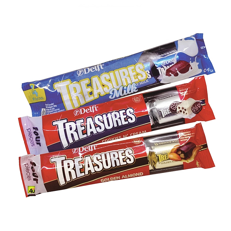 Jual Delfi Treasures - Luxurious Chocolate Bar - 36 gr | Shopee Indonesia