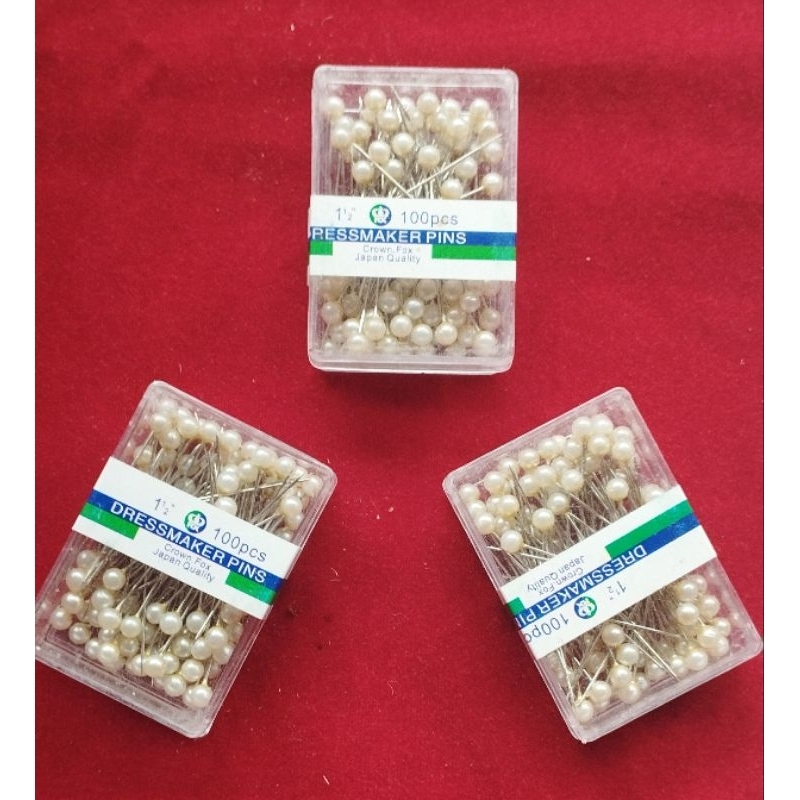 Jual JARUM PENTUL PUTIH POLOS 1 BOX 20 KOTAK | Shopee Indonesia