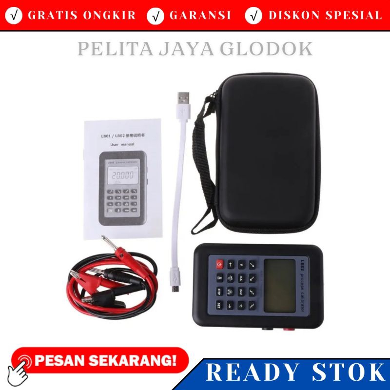 Jual Process Calibrator LB2 Signal Generator LB02 Source Function 0-24 ...
