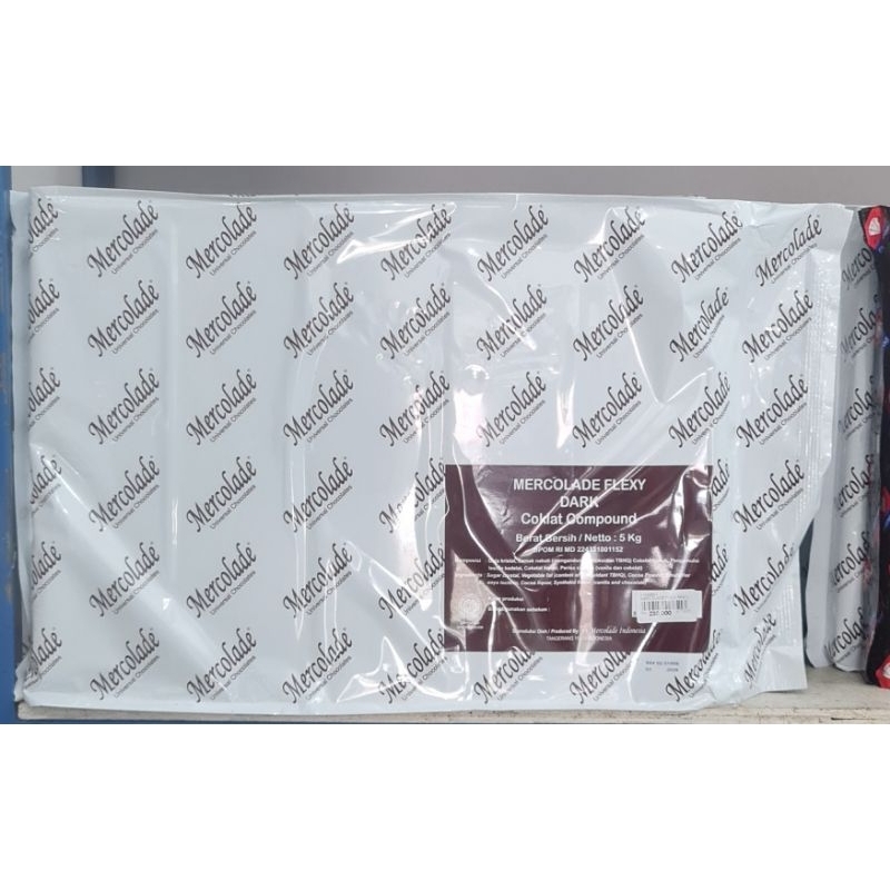 Jual Mercolade Flexy Dark Compound 5kg/Coklat Batang Mercolade 5kg ...