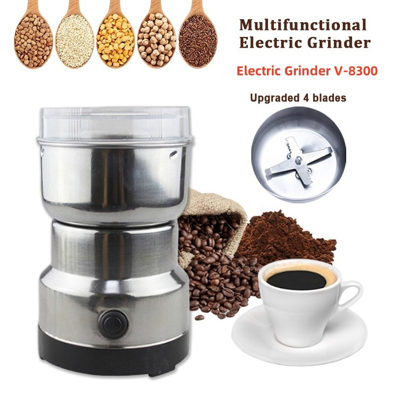 Jual Penggiling bumbu dan penggiling kopi V-8300 Electric Coffee ...