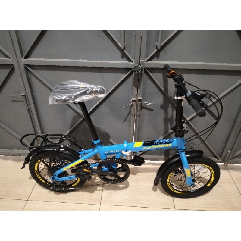 Jual Sepeda Lipat New Phoenix NP 6651 AX 16 inch | Shopee Indonesia
