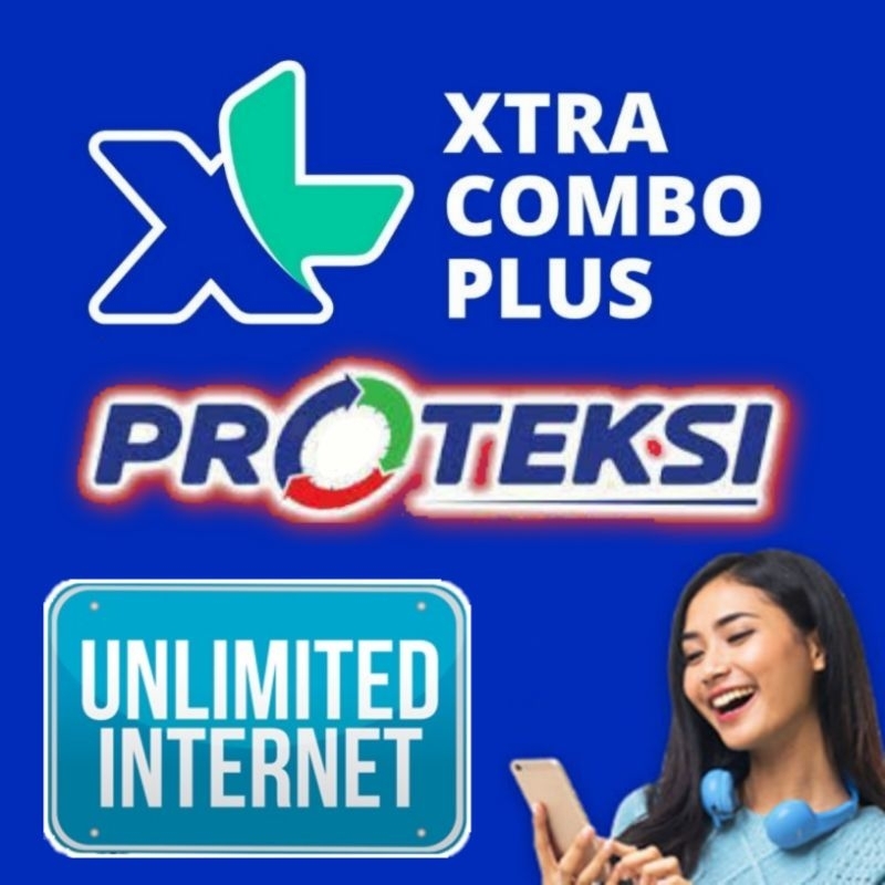 Jual PAKET INTERNET XL XTRA COMBO PLUS PROTEKSI (UNLIMITED INTERNET ...
