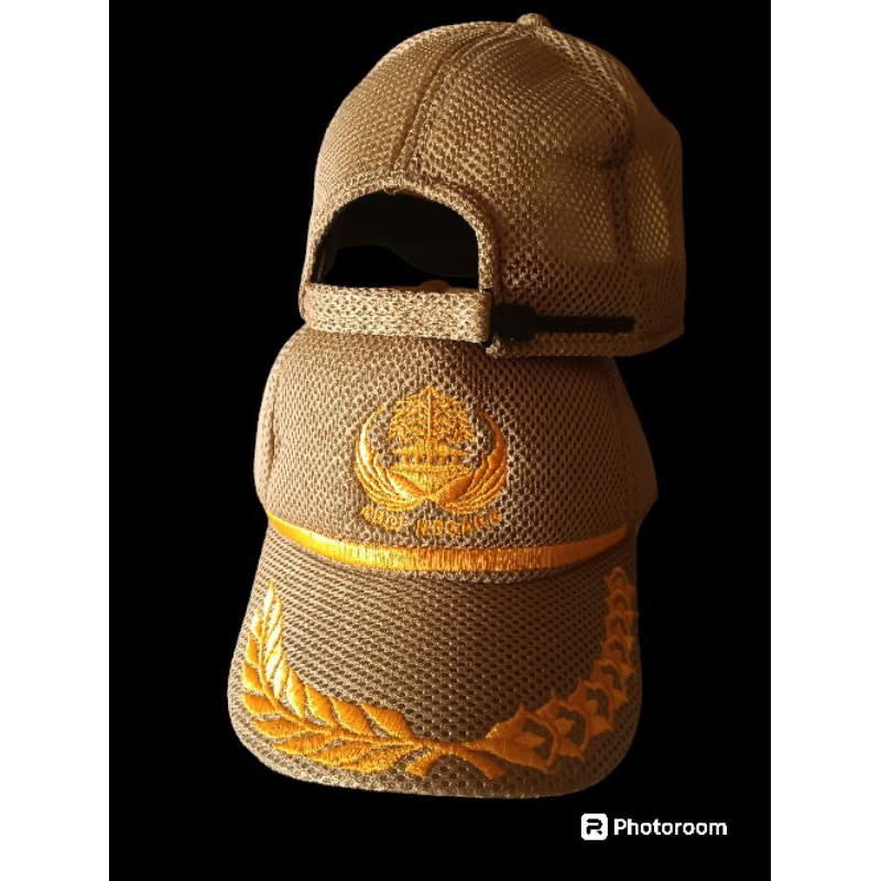 Jual Topi Korpri Custom Nama Tpoi ASN/Topi PNS | Shopee Indonesia