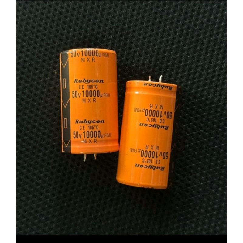 Jual elco 10000uf 50v rubycon orange | Shopee Indonesia