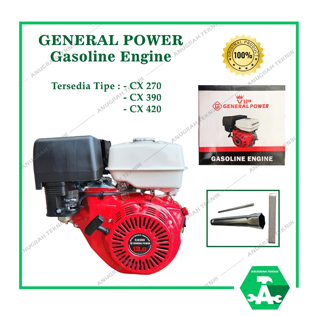 Jual GENERAL POWER Mesin Penggerak Serbaguna CX 390 Gasoline Engine ...