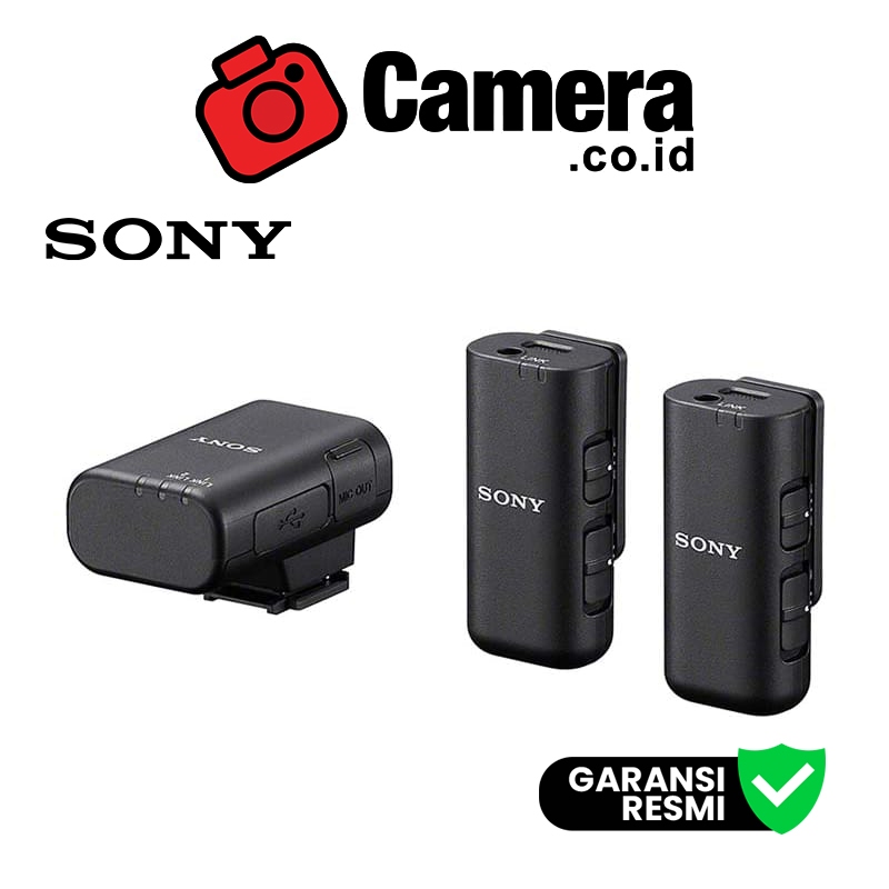 Jual SONY ECM-W3 Wireless Microphone SONY ECM W3 2-Person Mic GARANSI ...