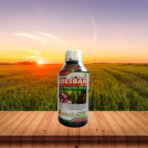 Jual INSEKTISIDA KRESBAN 200EC 1 lt - Pengendali Hama Ulat Grayak dan ...