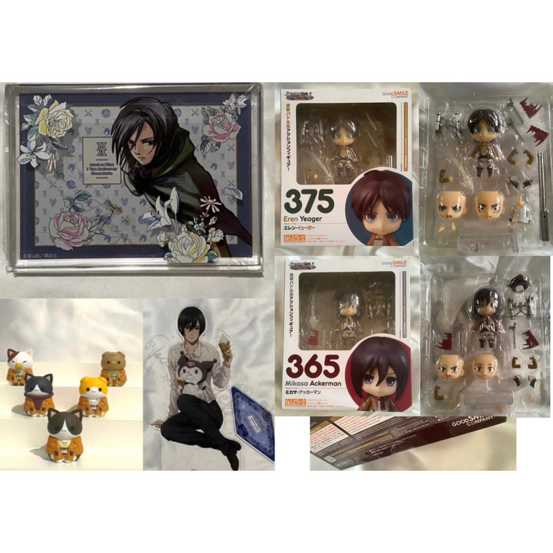 Jual Official Mega Cat Set, Big Standee, Acrylic Block, Nendoroid Eren ...