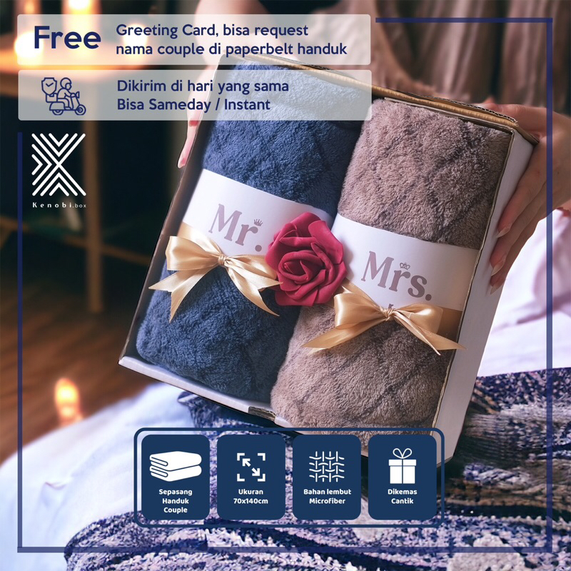 Jual Handuk Couple Kimono / Wedding Gift / Hadiah Hampers Kado ...