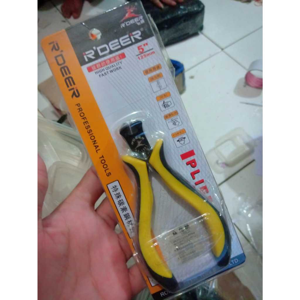 Jual Tang Gegep Beo RDEER tang Cabut 5 inch | Shopee Indonesia