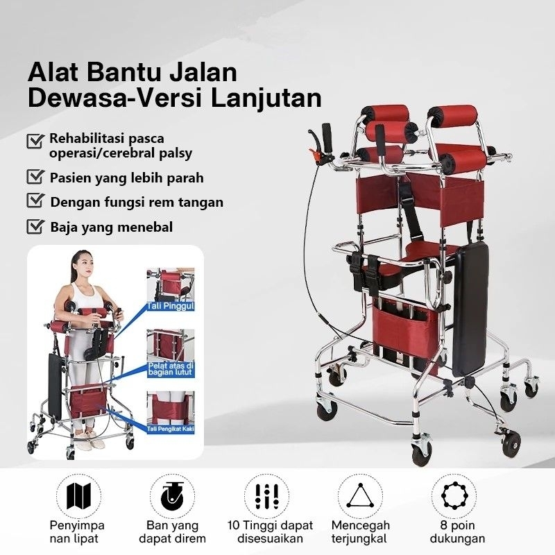 Jual [GRATIS ONGKIR] Rollator walker/dewasa walker yang dapat ...
