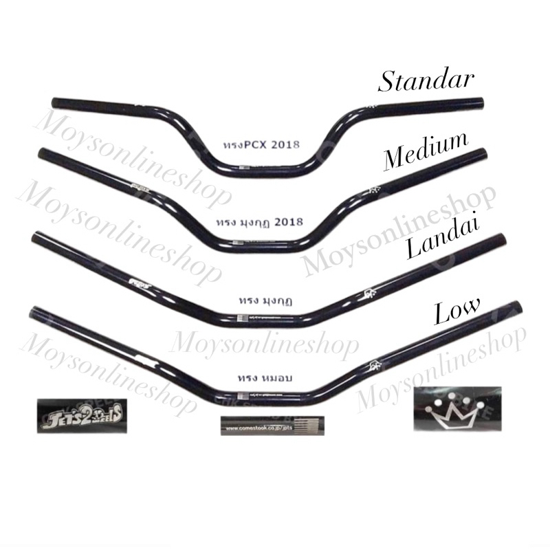 Jual STANG STIR JETS2WHEEL LANDAI/CEPER PCX 150 NMAX RX KINH VIXION ...