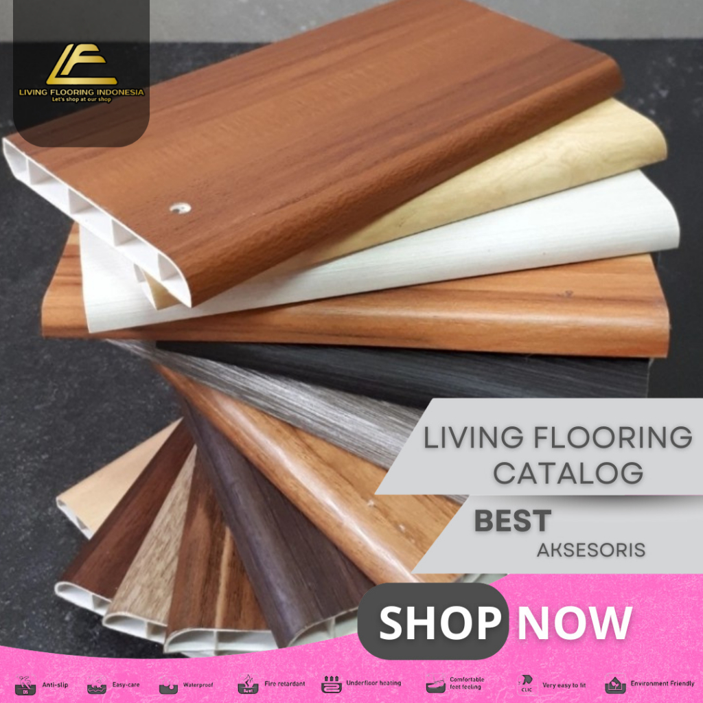 Jual Plint Lantai / List dinding warna mencocokan dengan Vinyl/Parquet ...