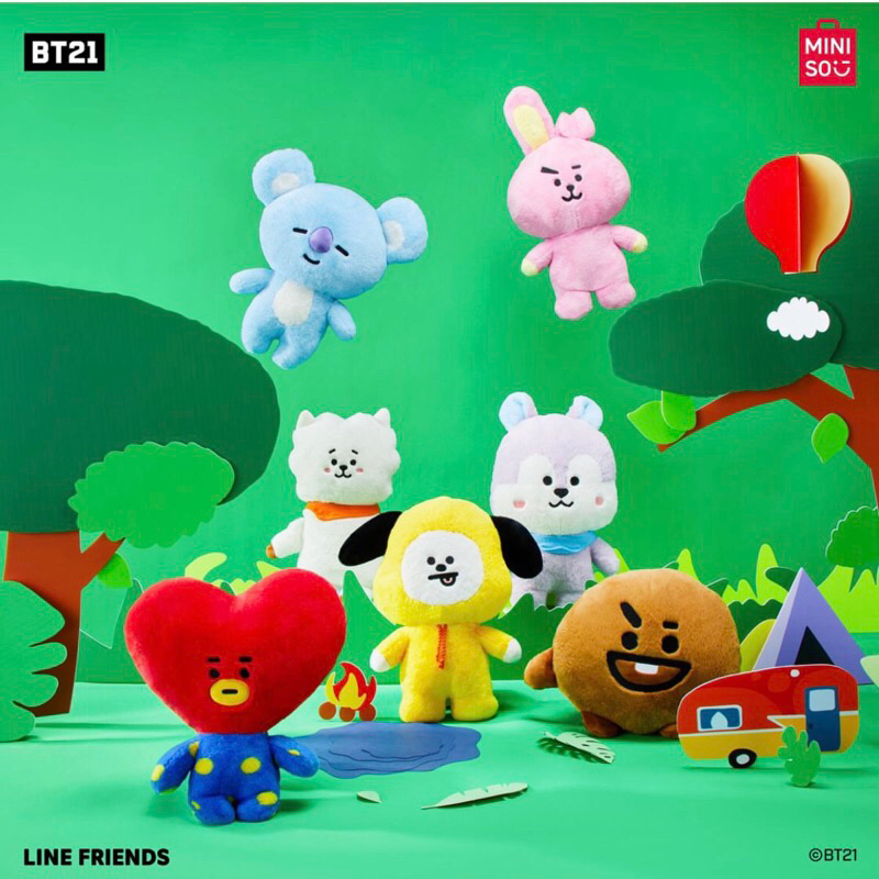 Jual Miniso x BT21 // miniso // BT21 // miniso BT21 // BTS // RJ KOYA ...