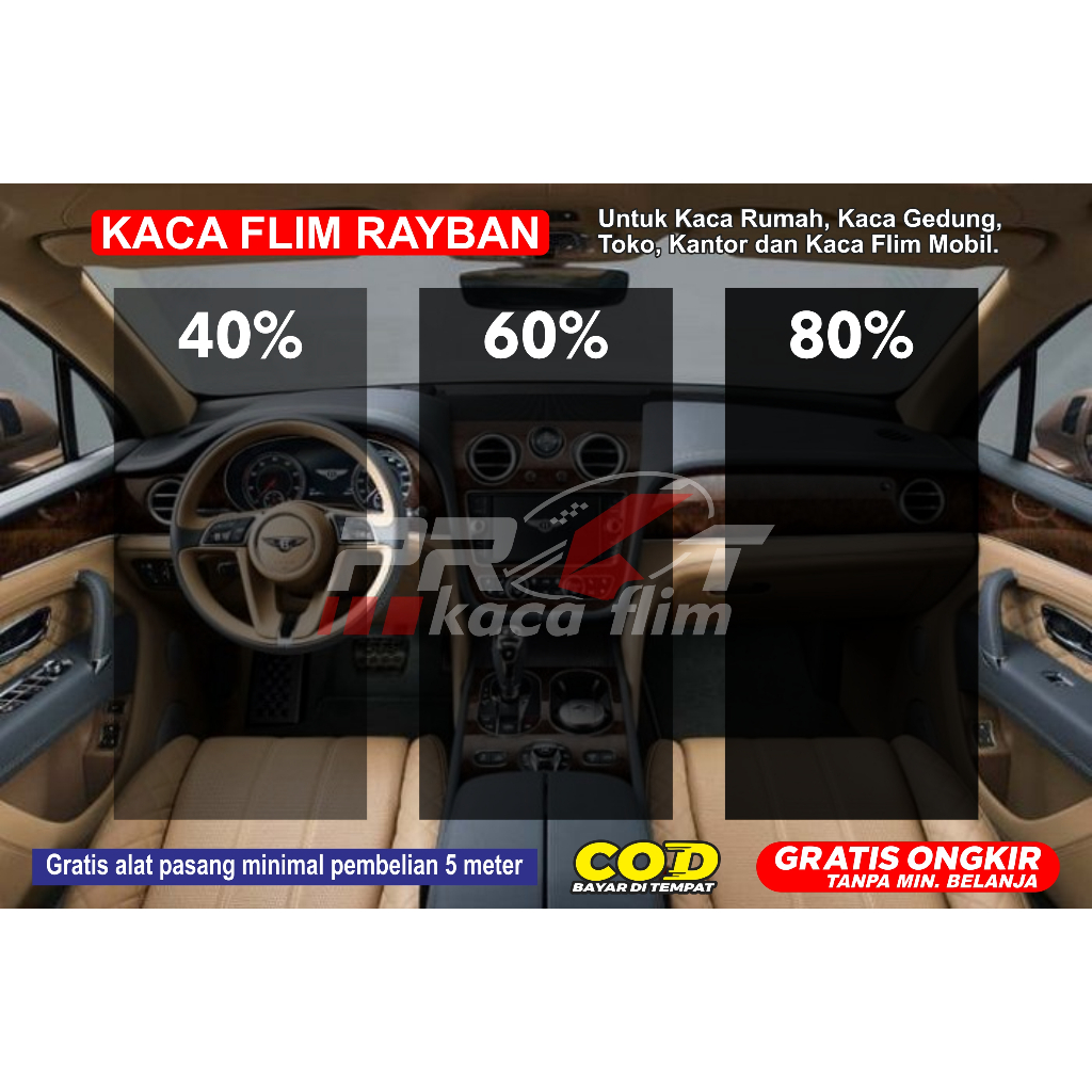 Jual KACA FILM RIBEN / KACA FILM HITAM / STICKER KACA FILM | Shopee ...