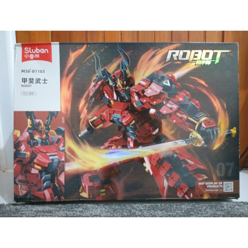 Jual SLUBAN (M38-B1183) KAI SAMURAI HEAVY ARMOR MECHA - Block Bricks ...