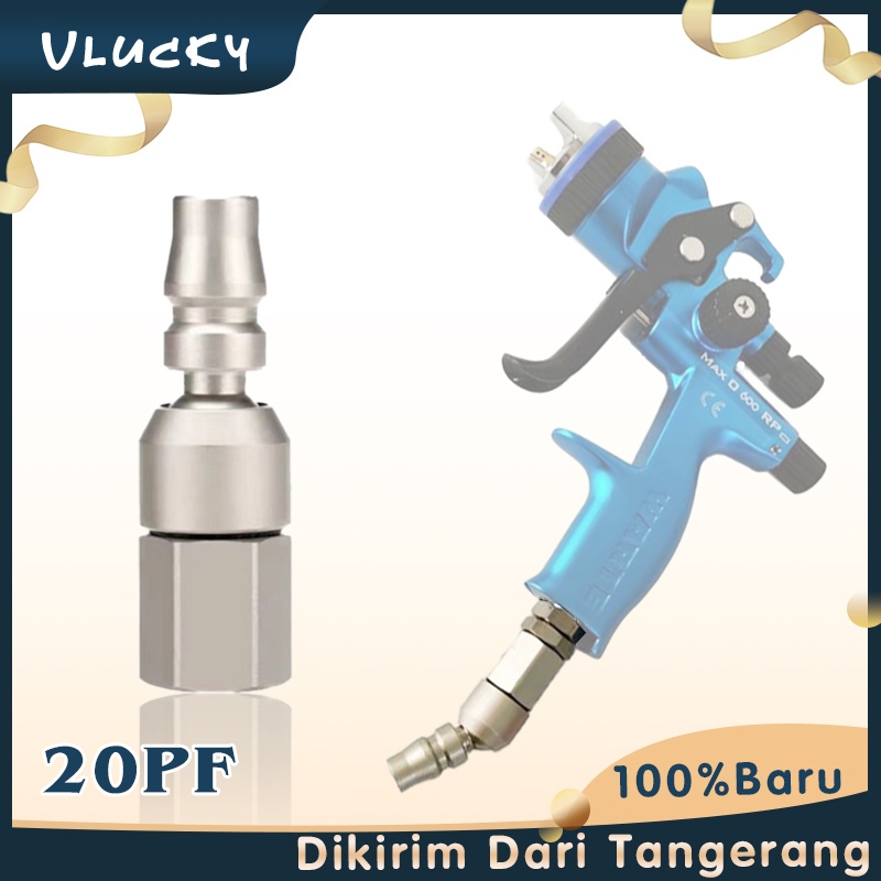 Jual Air Quick Coupler One Touch 20PF Adjustable Quick Coupler | Shopee ...
