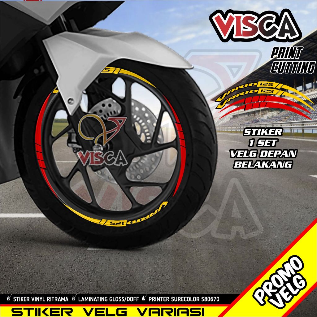 Jual Stiker Velg List Velg Motor Stiker Velg Vario 125 Motif 001 ...