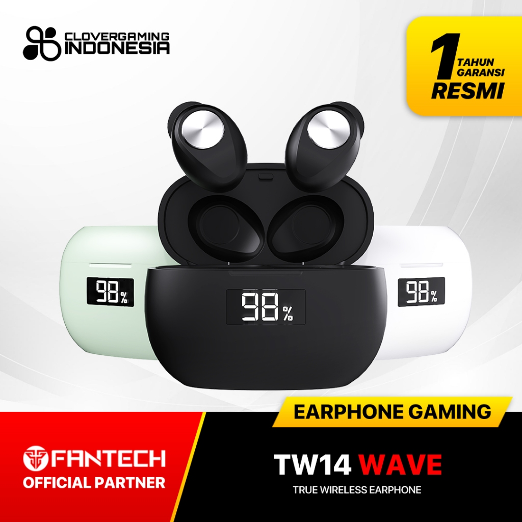Jual Fantech TW14 / TW-14 Wave 14 TWS Earphone Bluetooth True Stereo ...