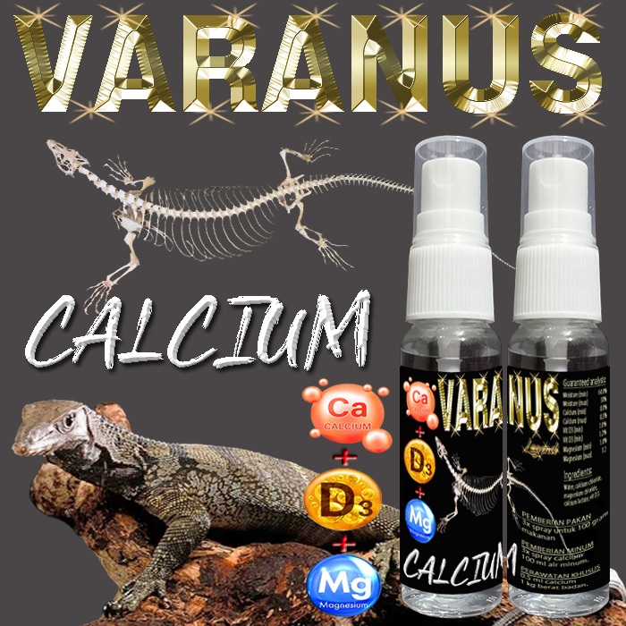 Jual VARANUS CALCIUM LIQUID CAIR +D3 VITAMIN SUPLEMEN KESEHATAN TULANG ...