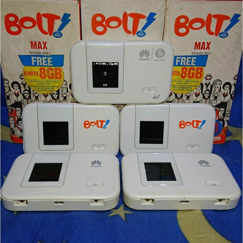 Jual Modem Wifi 4G HUAWEI E5372T Mifi Bolt Max 1 (Battery 3650Mah ...