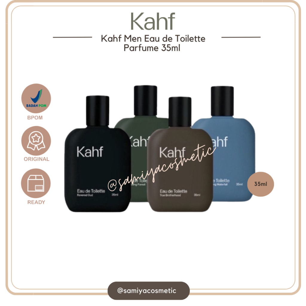 Jual Kahf Men Eau de Toilette Parfume 35ml | Parfum Pria | Humbling ...
