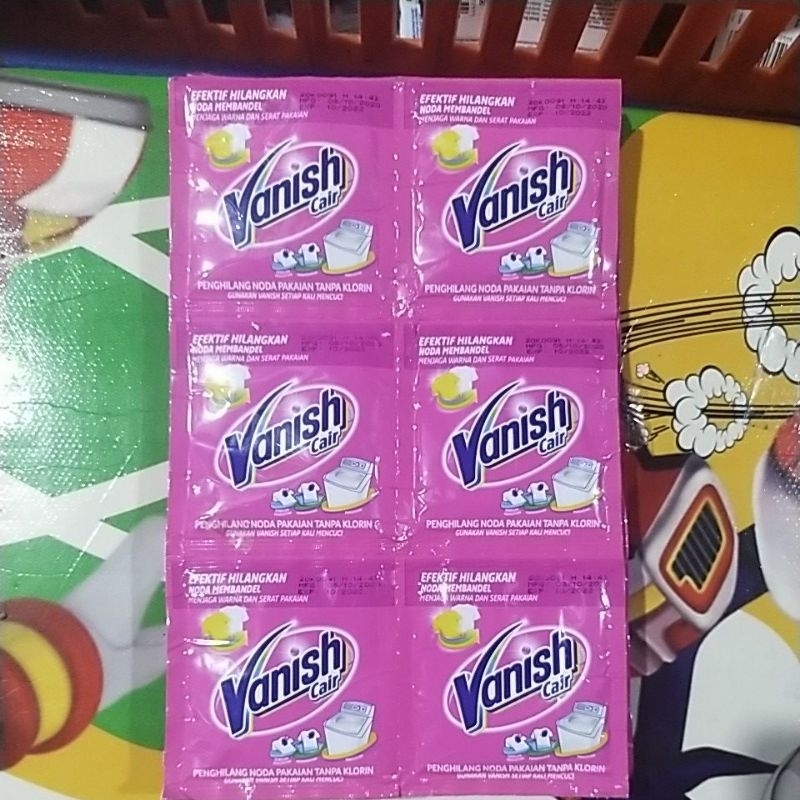Jual vanish cair renceng 15ml x 24saset | Shopee Indonesia