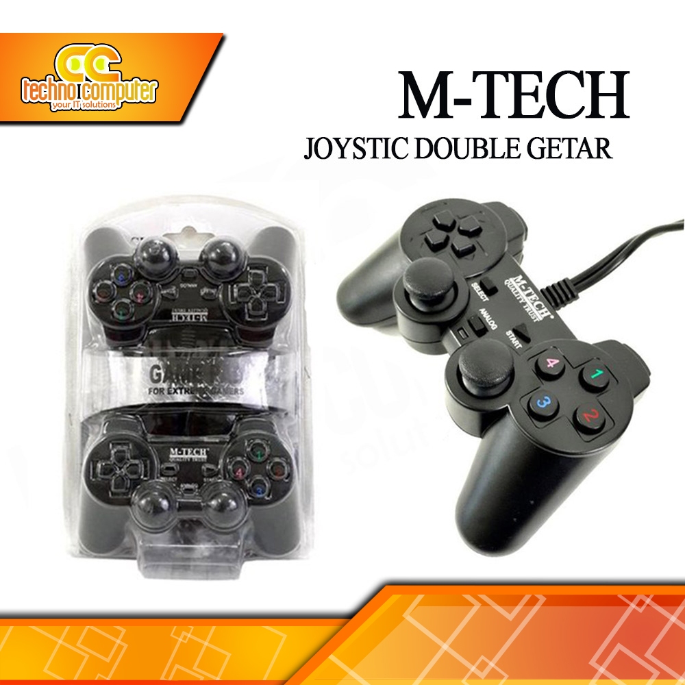 Jual Gamepad Joystick M-Tech MT-830D Double | Shopee Indonesia