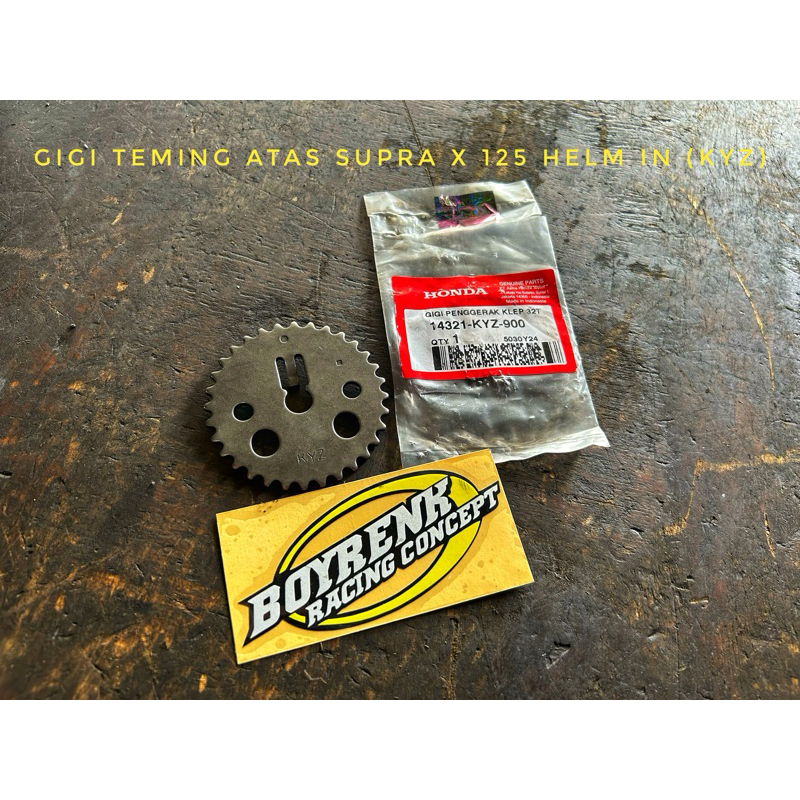 Jual GIGI SENTRIK GIGI PENGGERAK KLEP HONDA SUPRA X 125 HELM IN (KYZ ...