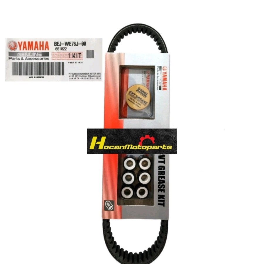 Jual V BELT V-BELT VANBEL SET PLUS ROLLER FAZZIO 125 GRAND FILANO 125 ...