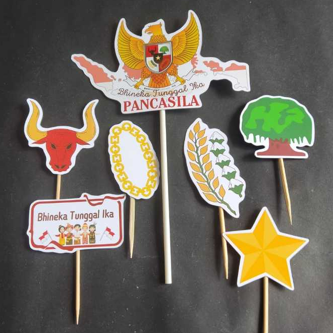 Jual Topper garuda pancasila hiasan kue ulang tahun | Shopee Indonesia