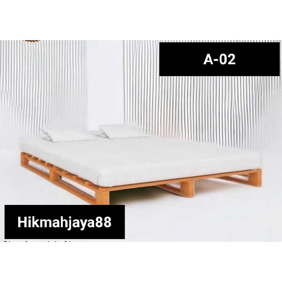Jual Tempat tidur kayu minimalis dipan divan alas matras kasur/A-02 ...