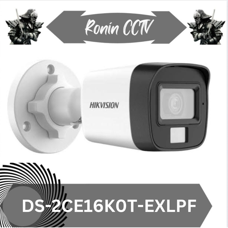 Jual CCTV Outdoor HIKVISION 5MP DS-2CE16K0T-EXLPF Smart Dual Light | Shopee Indonesia
