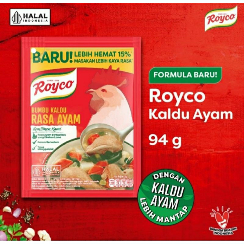 Jual Royco Bumbu Kaldu Ayam 94G | Shopee Indonesia