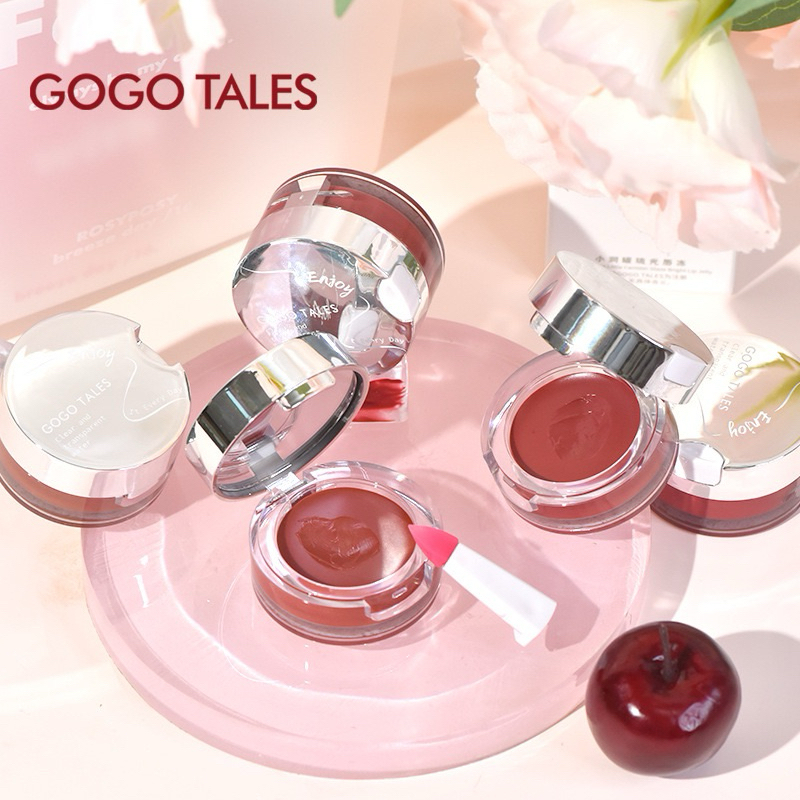 Jual (READY INSTAN & COD & SPAYLATER) GOGO TALES LIP GLAZE CLEAR AND ...