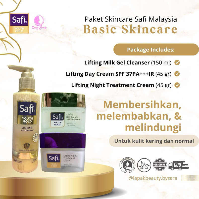Jual Paket Safi Set Perawatan Wajah Glowing Brightening Mencerahkan ...