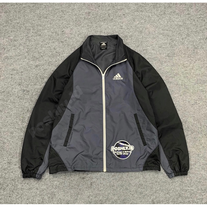 Jual Adidas Climaproof 2Tone Windbreaker Jacket (M) | Shopee Indonesia