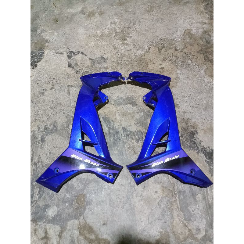 Jual sayap dalam Yamaha Vega R new BIRU TUA ORIGINAL | Shopee Indonesia